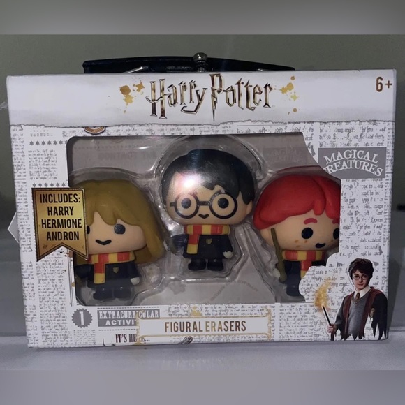 Warner Bros. | Other | Harry Potter Figural Erasers In Original Lunch ...
